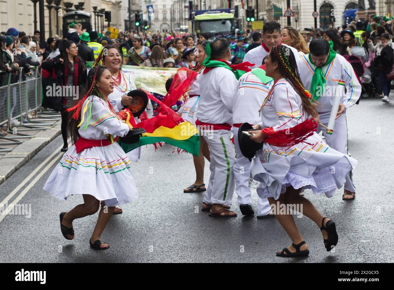 traditionally dressed dancers, dancing in the streets london Stock ...