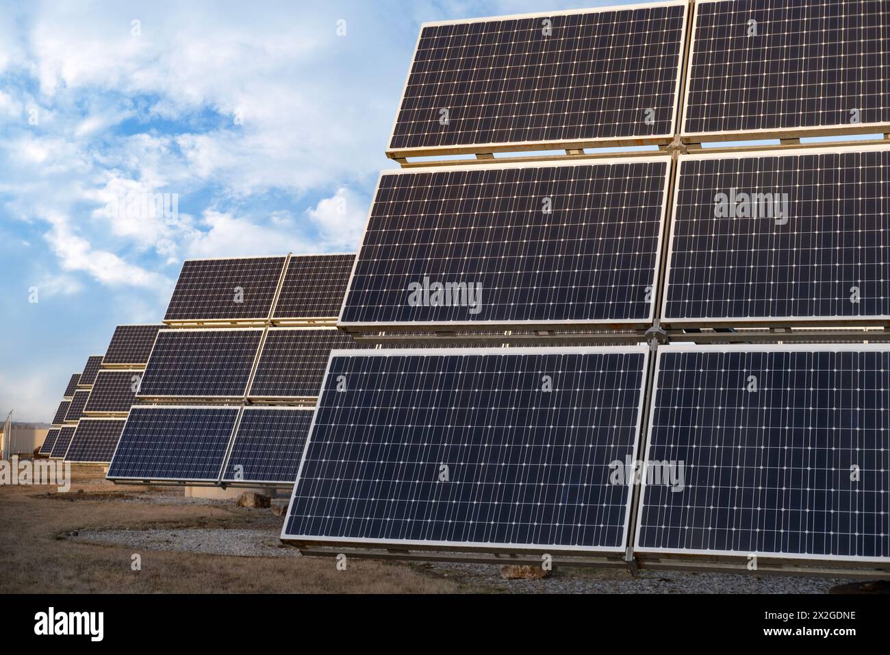 Solar farms work by capturing solar energy through photovoltaic panels ...