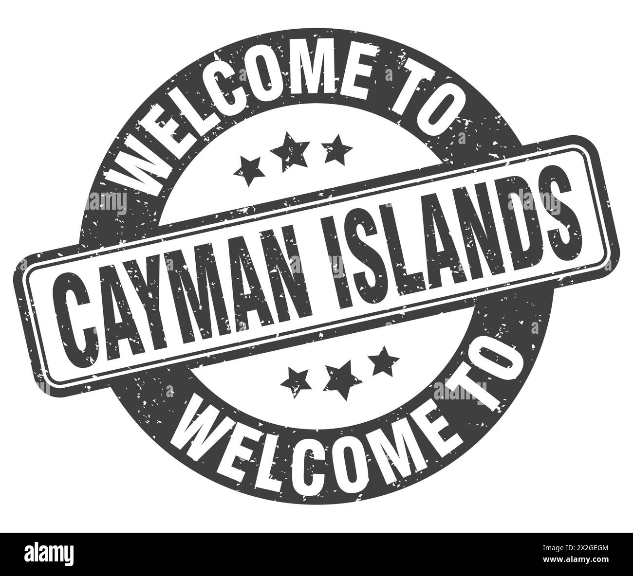 Welcome to Cayman Islands stamp. Cayman Islands round sign isolated on ...