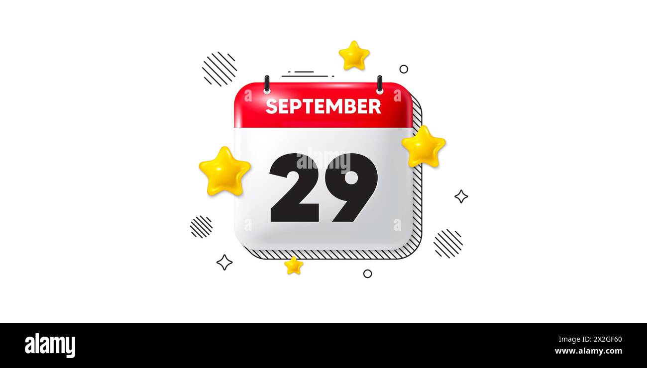 29th day of the month icon. Event schedule date. Calendar date of ...