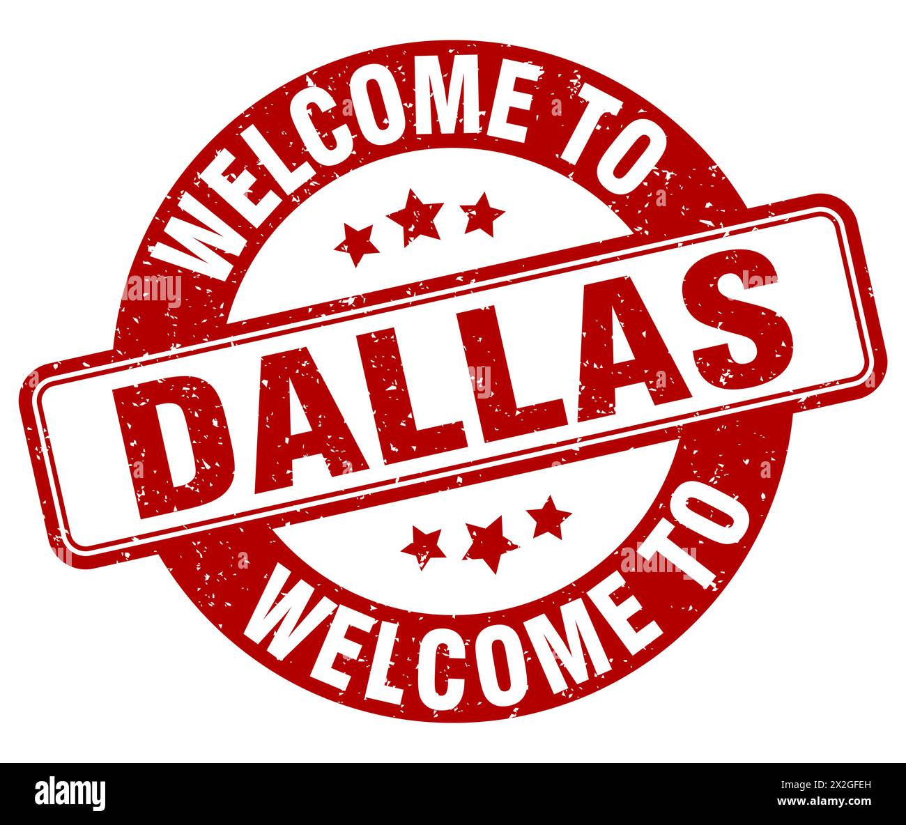 Welcome to Dallas stamp. Dallas round sign isolated on white background ...