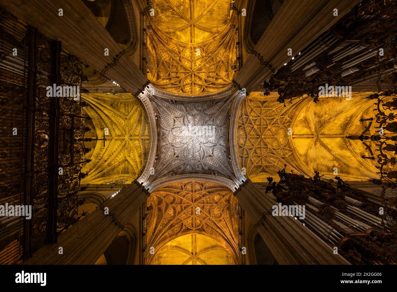 Seville, Andalusia, Spain - October 23, 2023 - Seville Cathedral ...
