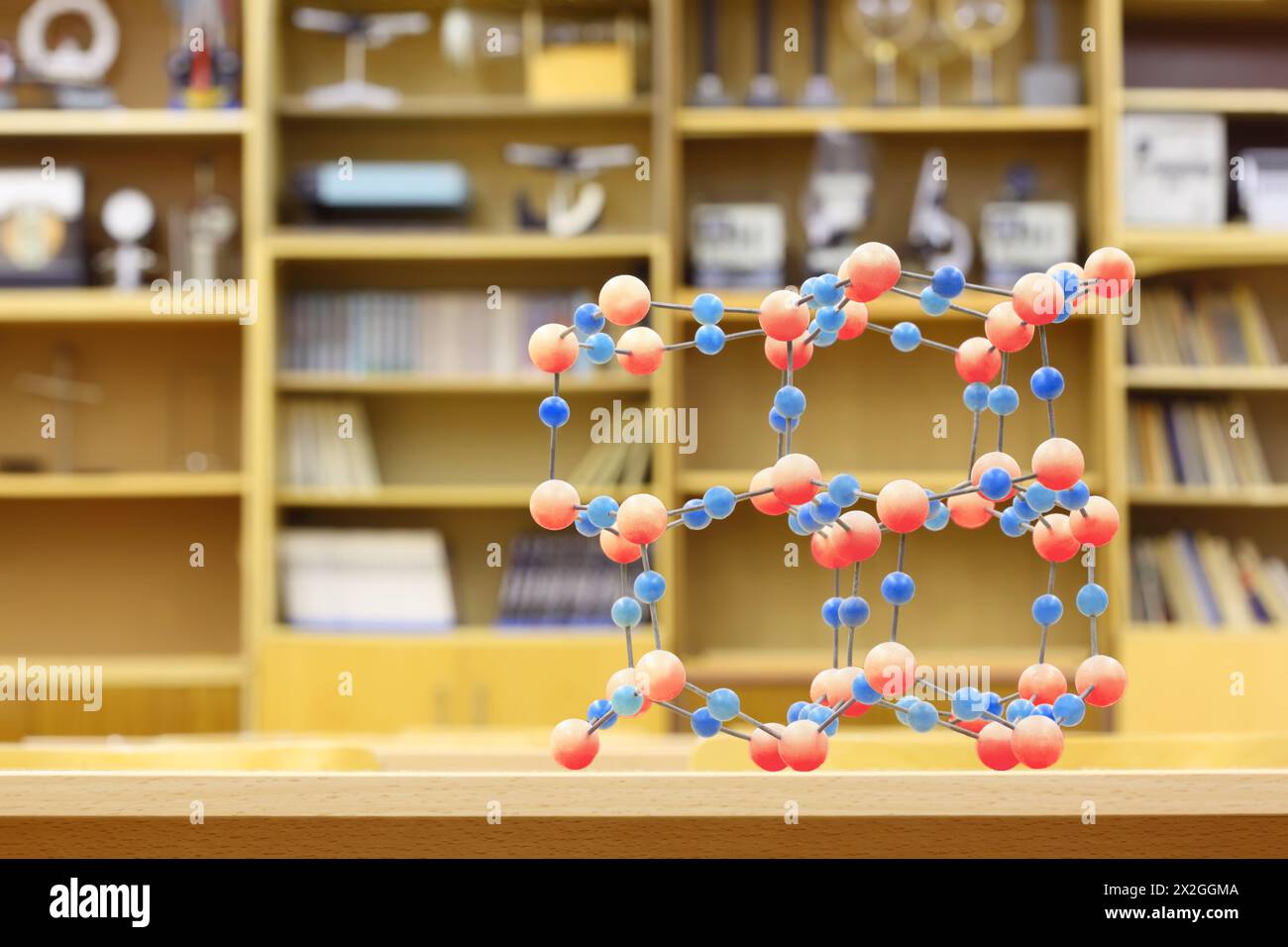 educational model of atomic structure in empty school physics class ...