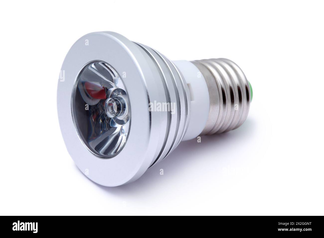 Multi color LED light bulb isolated on white background, LED Flashlight ... Multi color LED light bulb isolated on white background, LED Flashlight ...