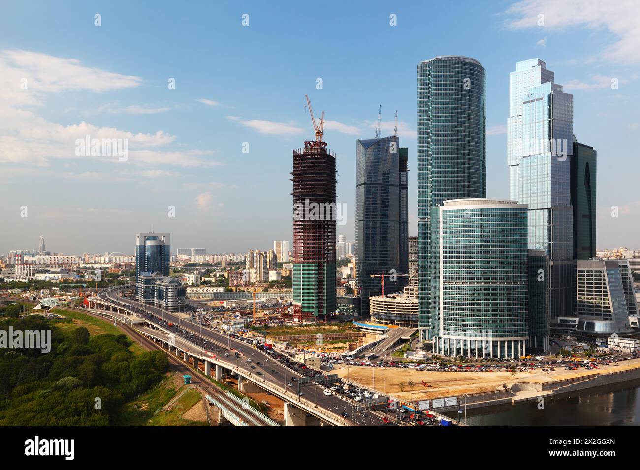 Panorama moscow city new modern hi-res stock photography and images - Alamy