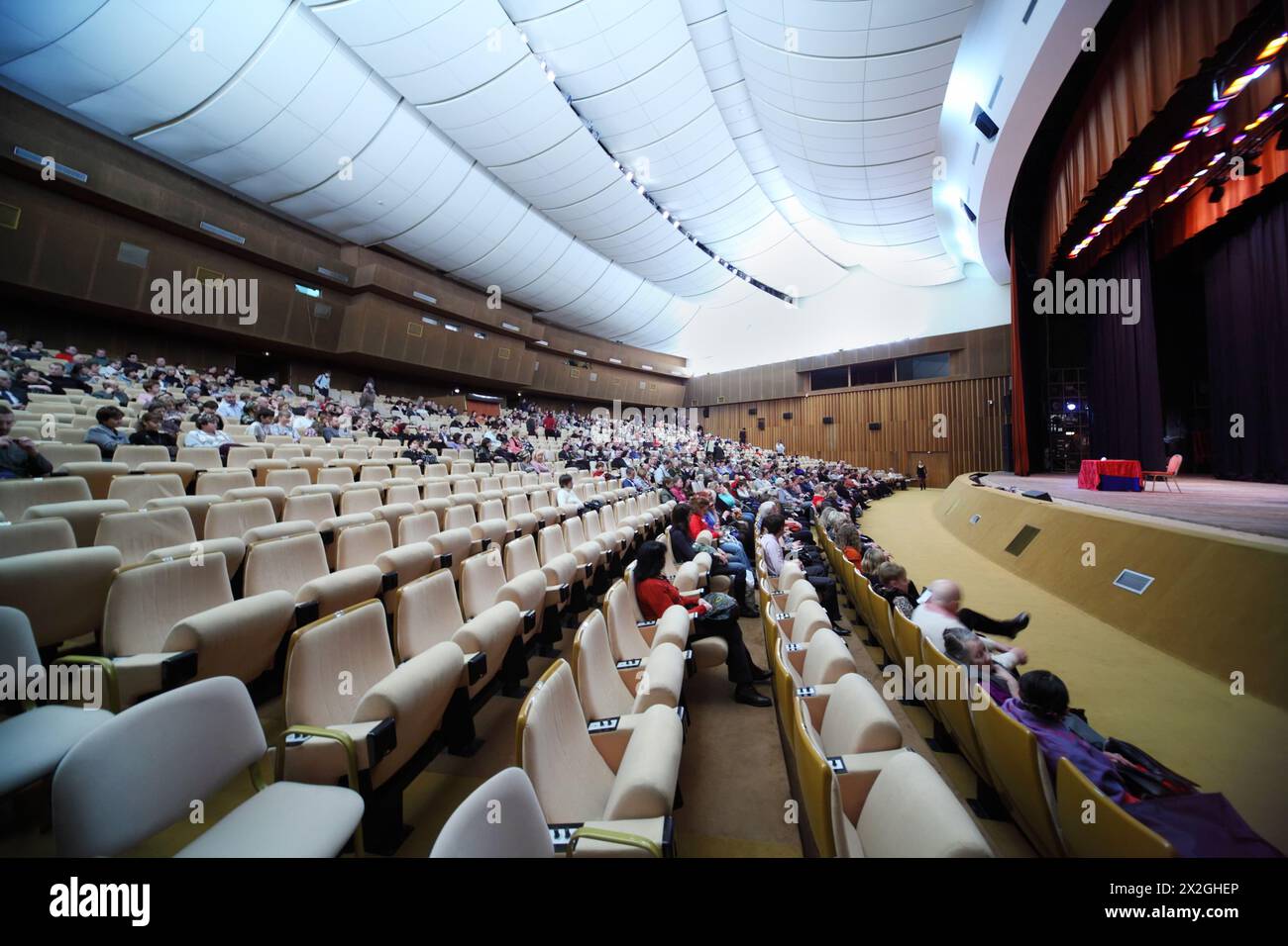 Scene at convention hall hi-res stock photography and images - Alamy
