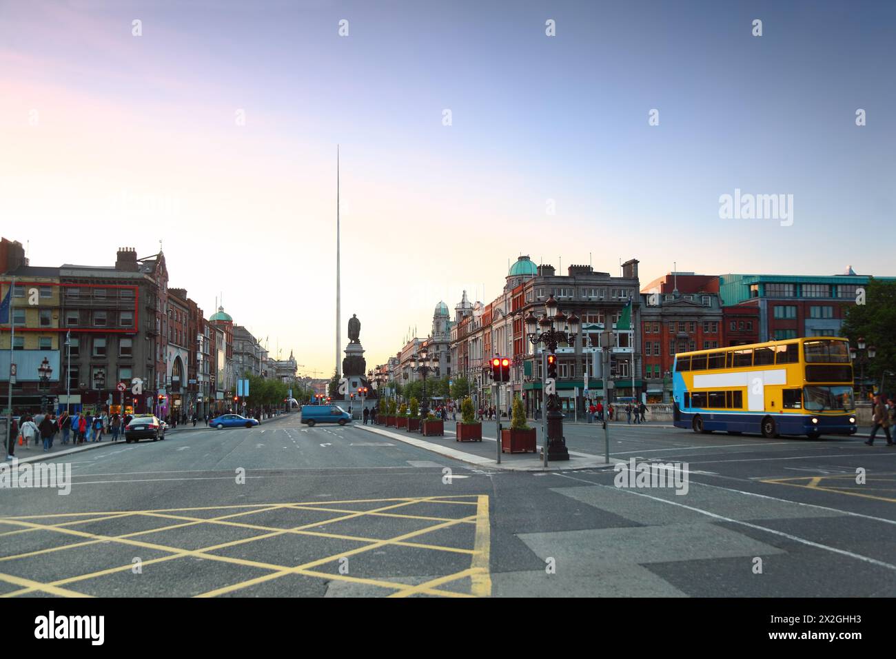 Spire of Dublin (Monument of Light) is a large, stainless steel, pin ...