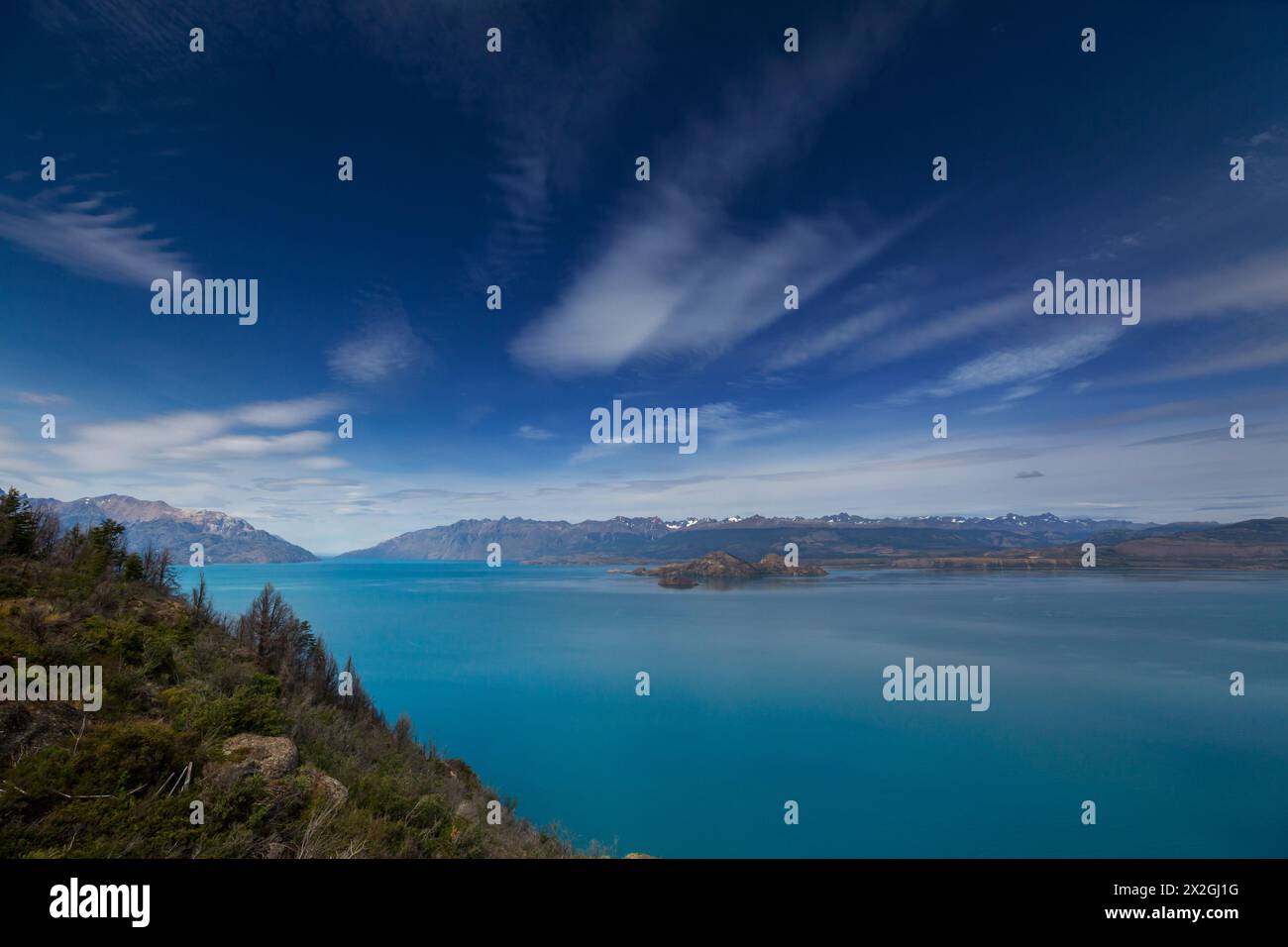 General Carrera Lake, Carretera Austral, Patagonia - Chile. Beautiful ...