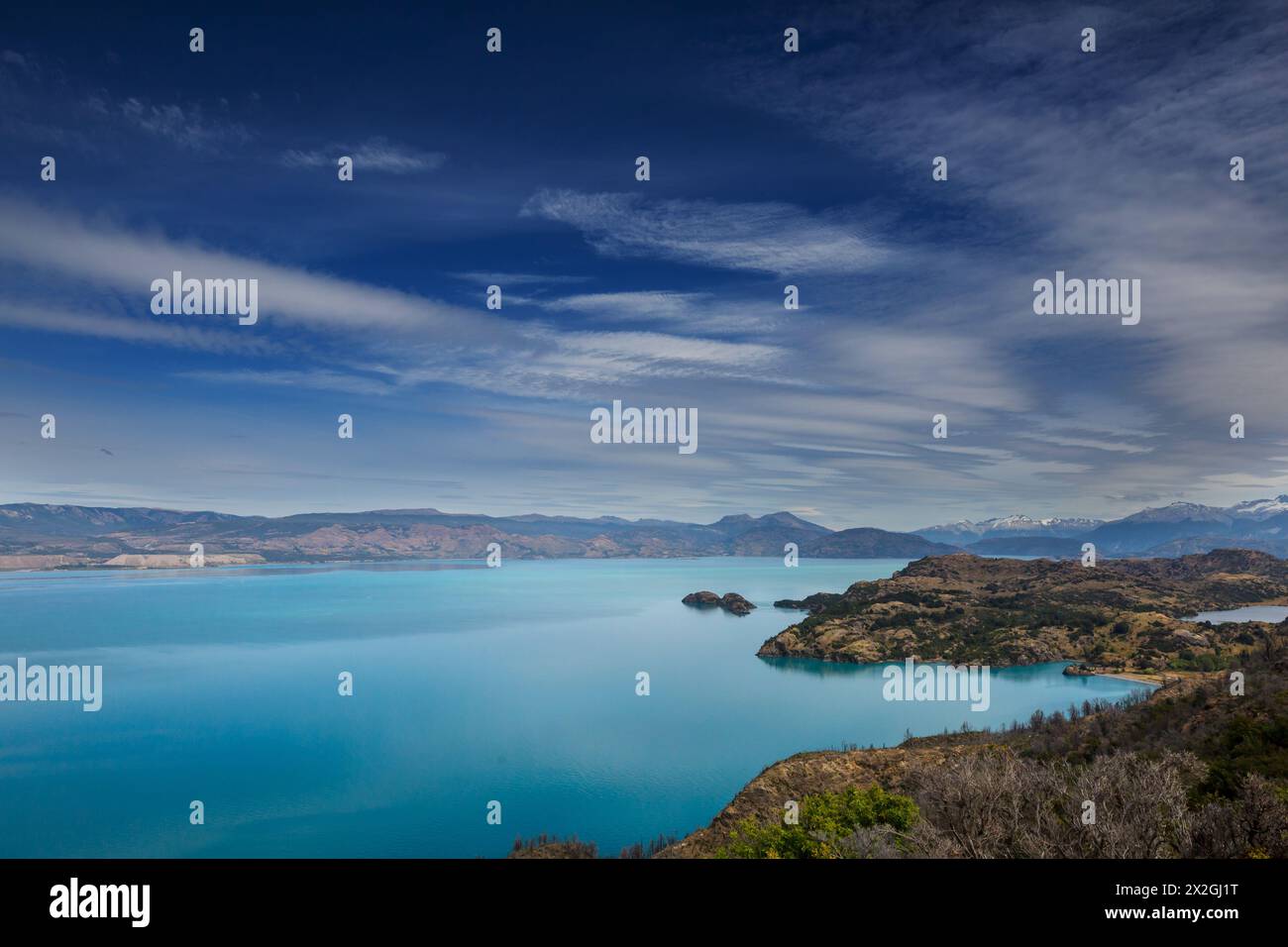 General Carrera Lake, Carretera Austral, Patagonia - Chile. Beautiful ...