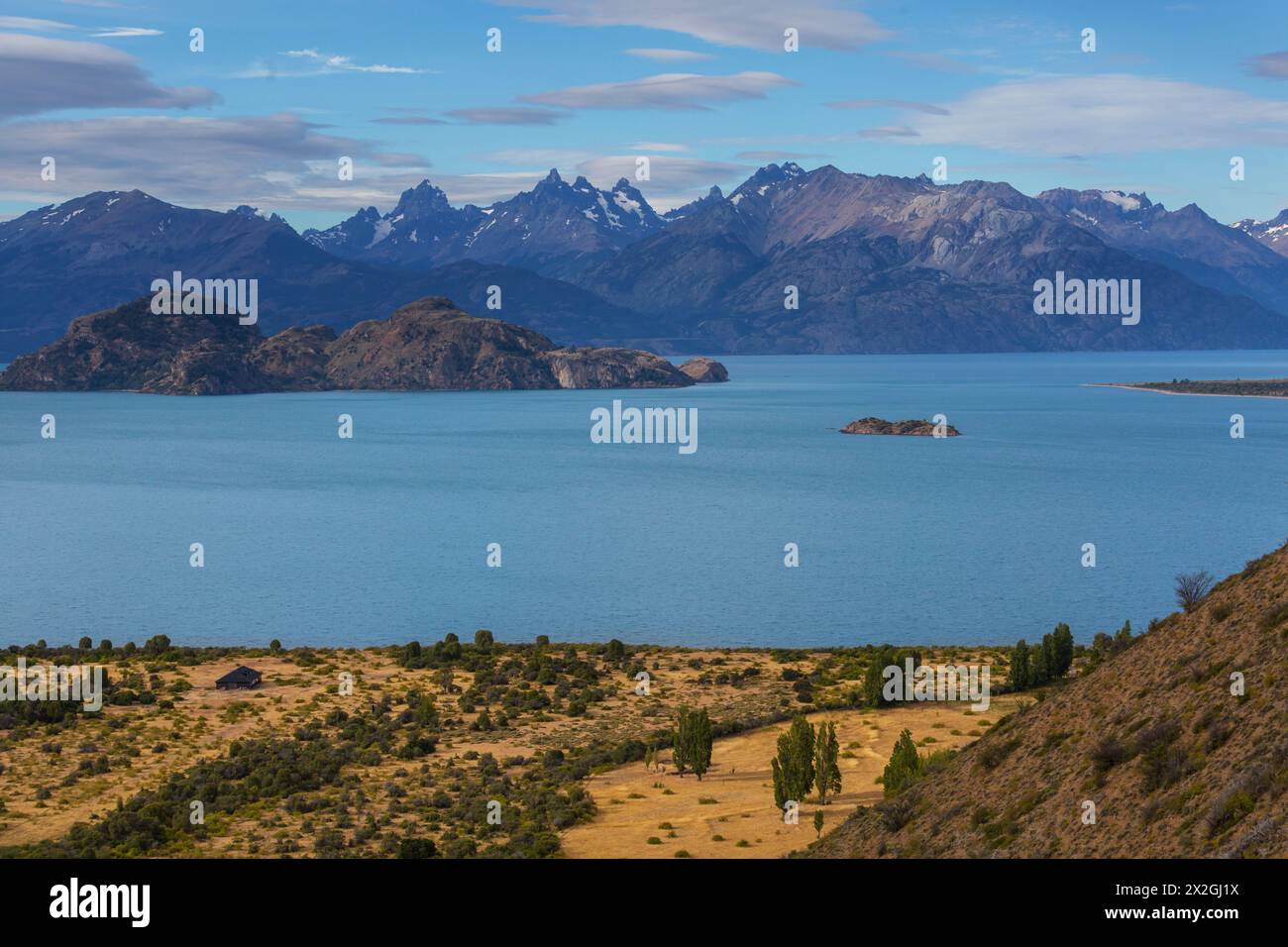General Carrera Lake, Carretera Austral, Patagonia - Chile. Beautiful ...