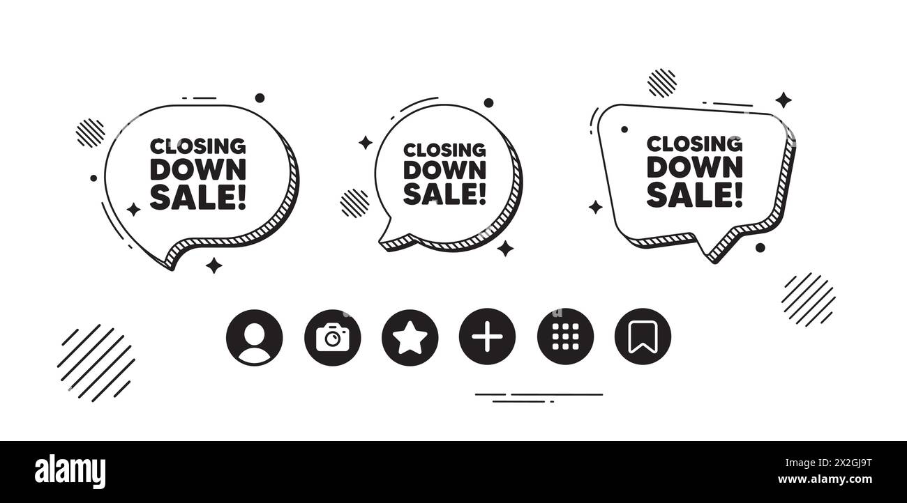 Closing down store Stock Vector Images - Alamy