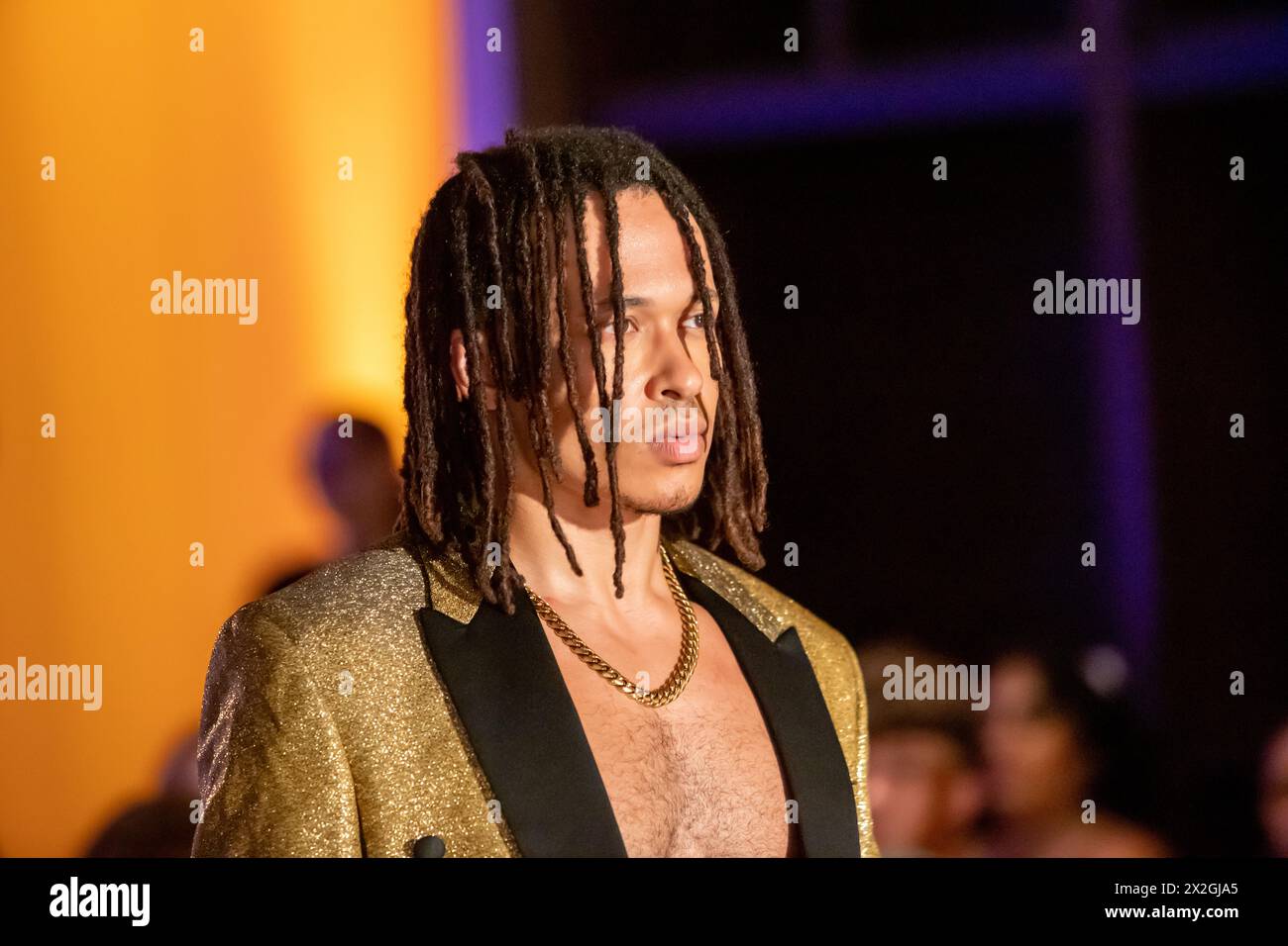 20th April 2024. Model during the 2024 Austin Fashion Week's Ode to the ...