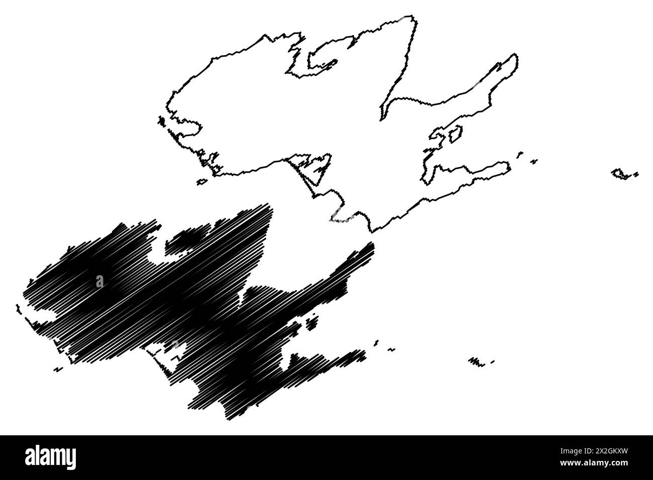 Prince Edward County (Canada, Ontario Province, North America) map ...