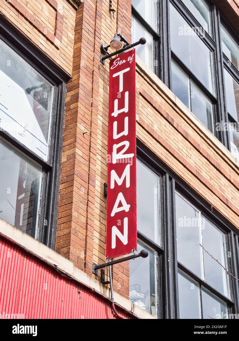 Delaware Ohio location of the Thurman Cafe USA 2024 Stock Photo - Alamy