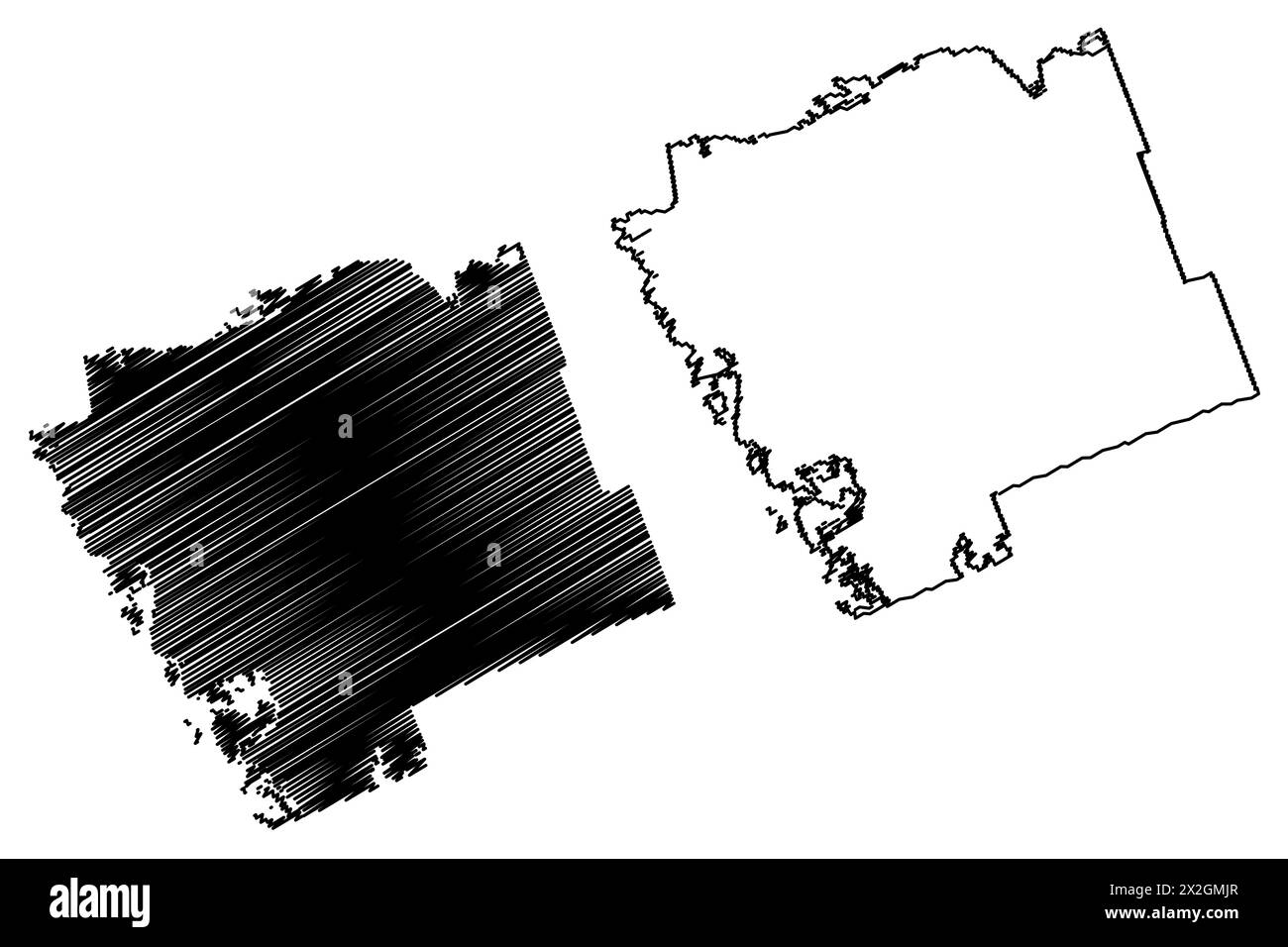 Parry sound map Stock Vector Images - Alamy