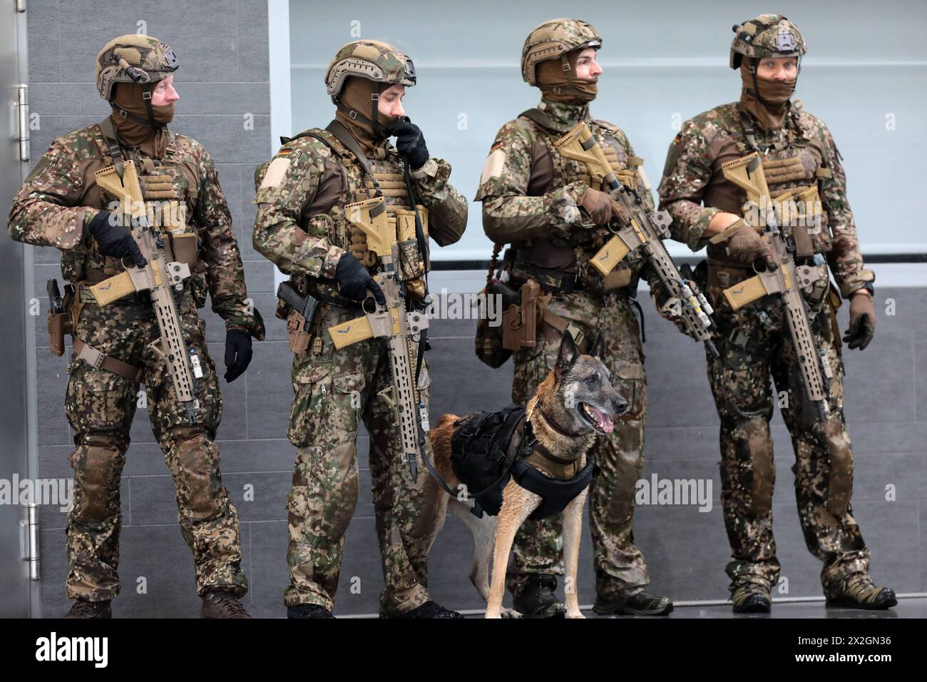 Ein Kommandotrupp des Kommando Spezialkräfte KSK in der ...