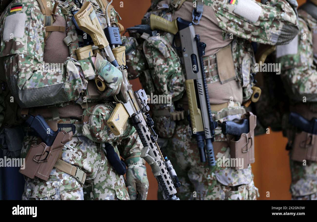 Ein Kommandotrupp des Kommando Spezialkräfte KSK. Symbolbild ...