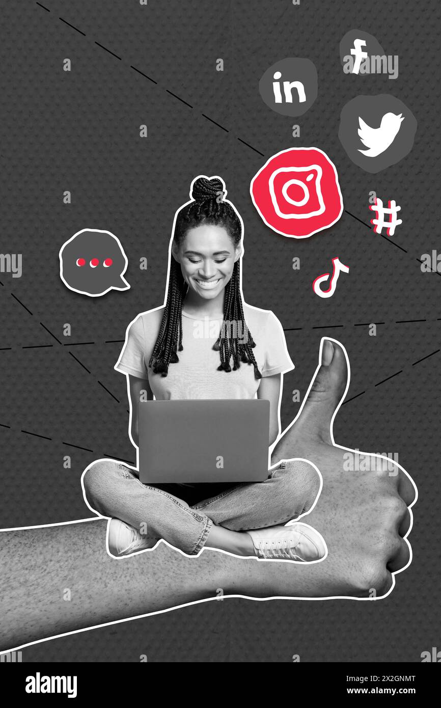 Tiktok poster hi-res stock photography and images - Alamy