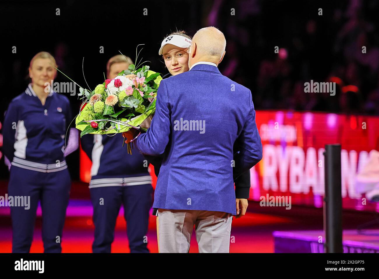 Stuttgart, Baden-Wuerttemberg, Germany. 22nd Apr, 2024. Anke Huber (GER ...