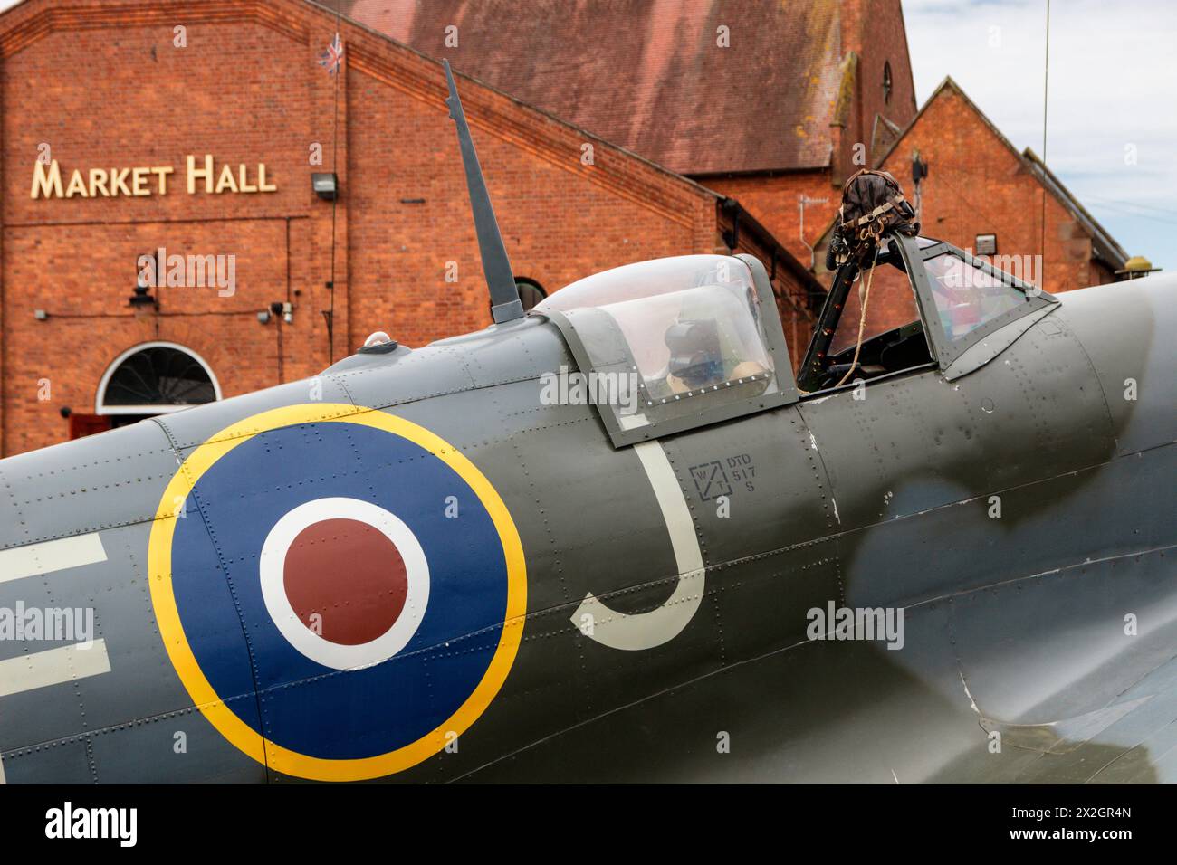 Supermarine Spitfire IX. Sandbach Transport Festival 2024 Stock Photo ...