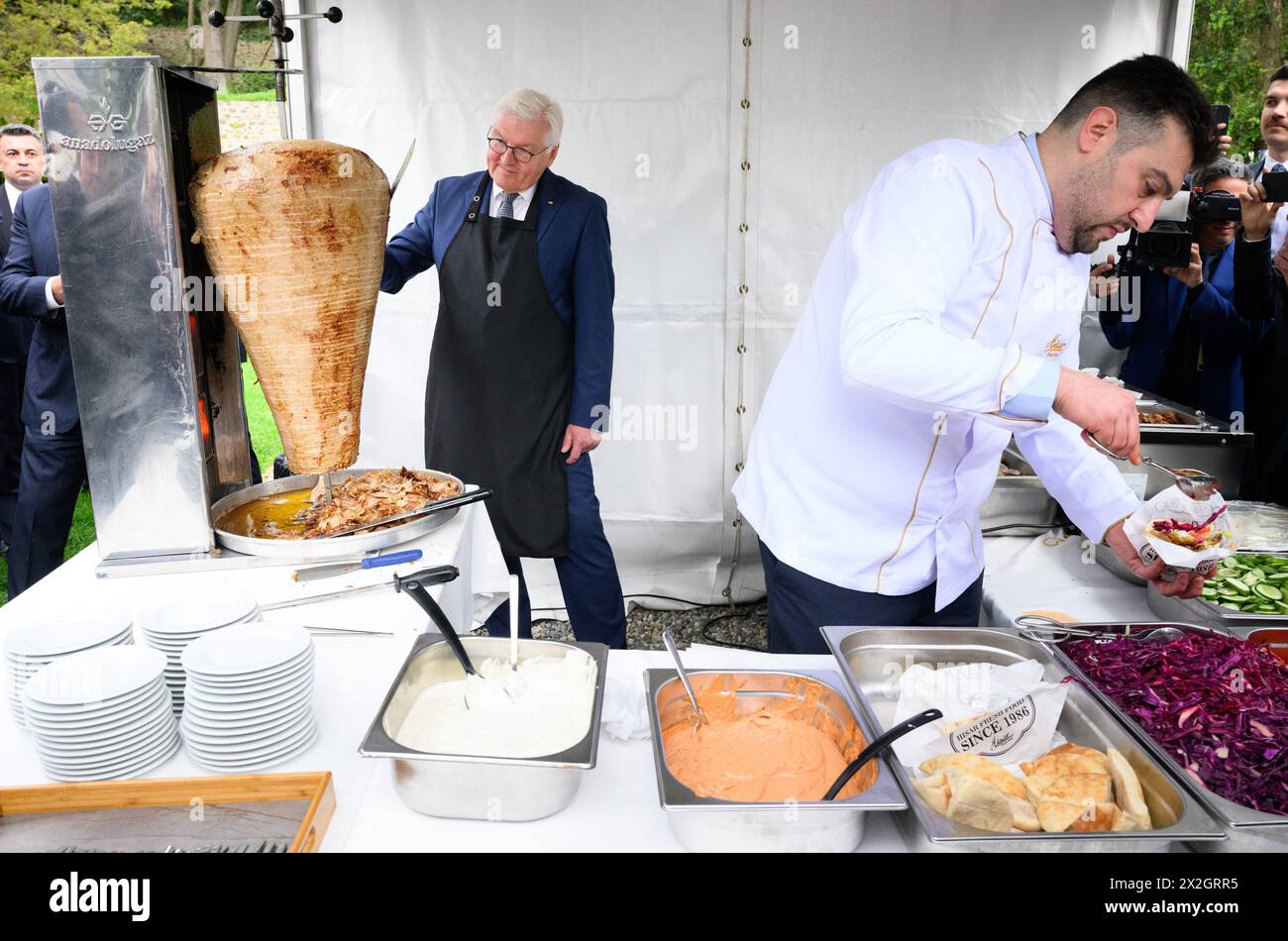 Istanbul, Turkey. 22nd Apr, 2024. Federal President Frank-Walter ...