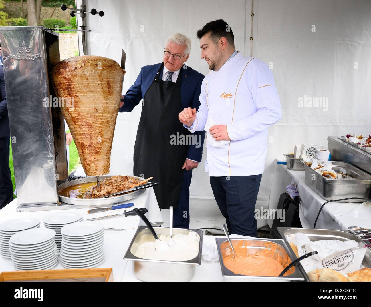 Istanbul, Turkey. 22nd Apr, 2024. Federal President Frank-Walter ...