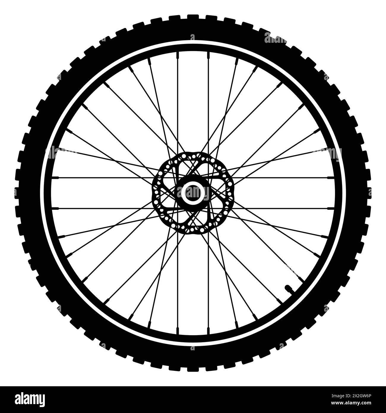 Bike Bicycle wheel tire vector icon. Wheel Logo symbol Template Design ...