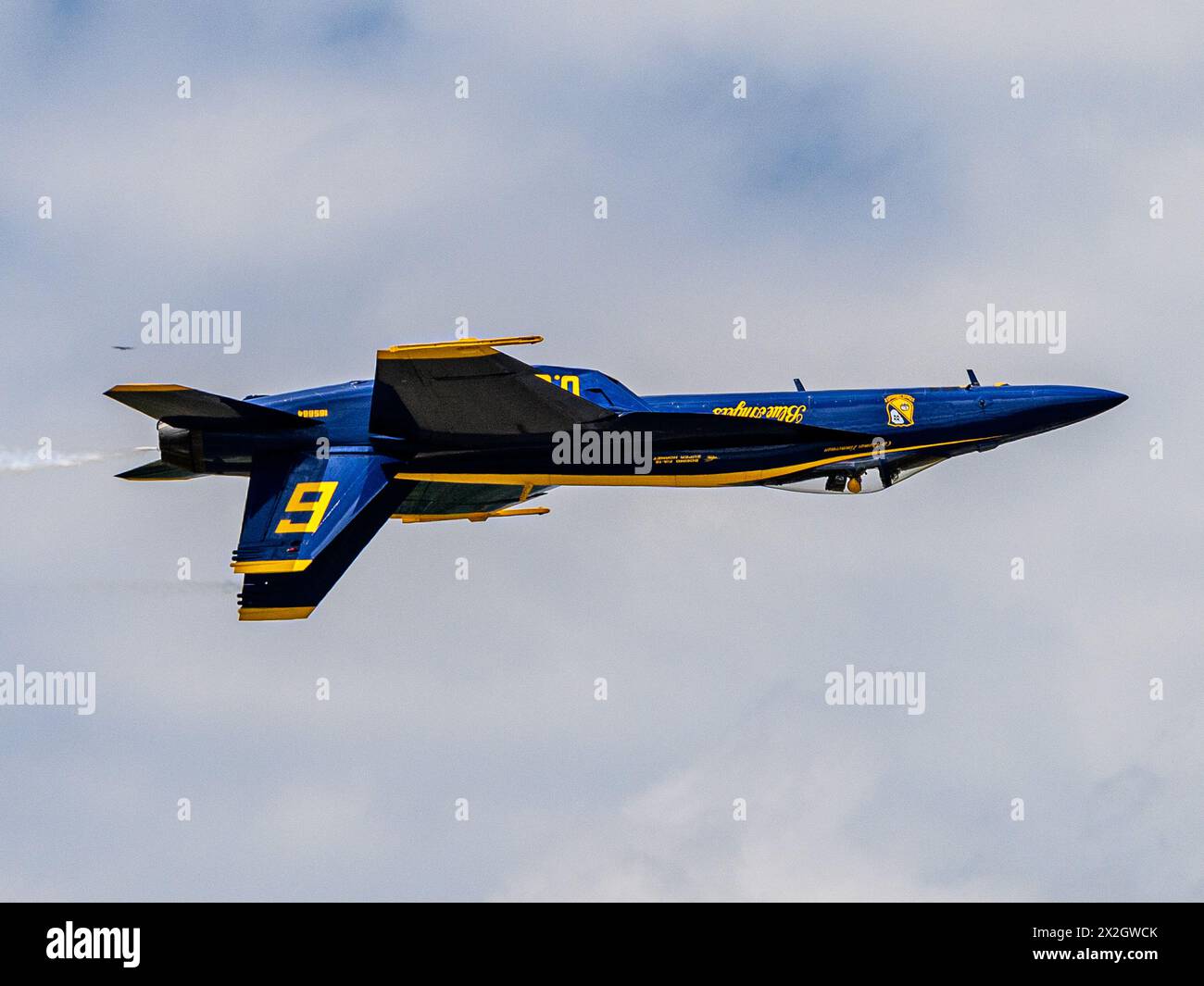 Sanford, FL, USA. 21st Apr, 2024. The Blue Angels perform at the Air ...
