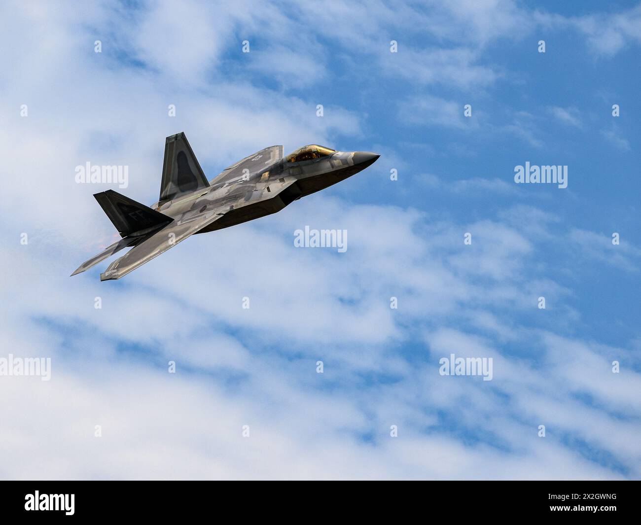 Sanford, FL, USA. 21st Apr, 2024. Lockheed Martin/Boeing F-22 Raptor ...