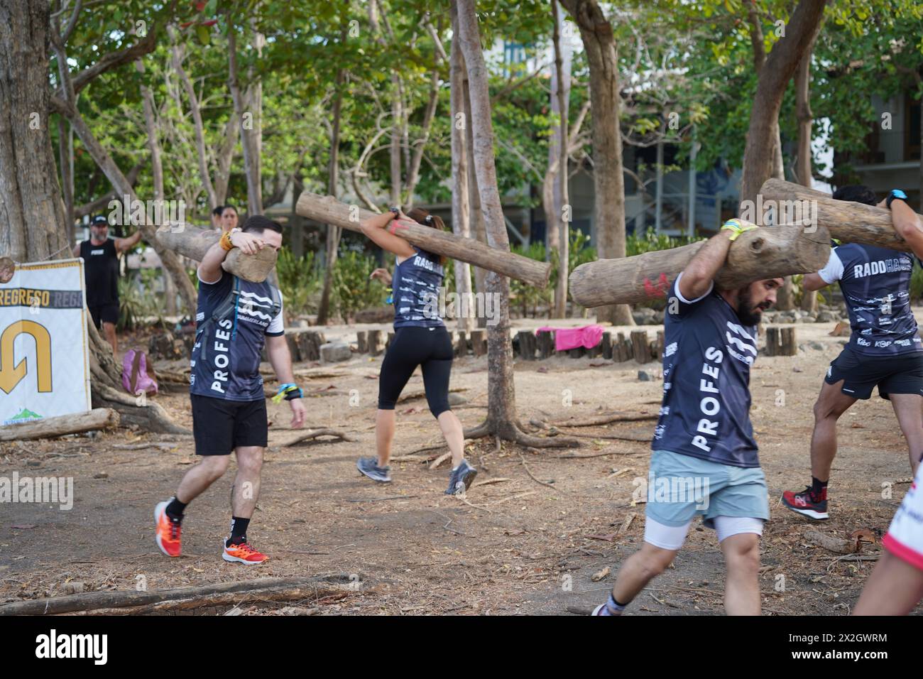 Guanacaste ,Costa Rica: 04 20 2024: Intrepid race, Spartan Race, strong ...