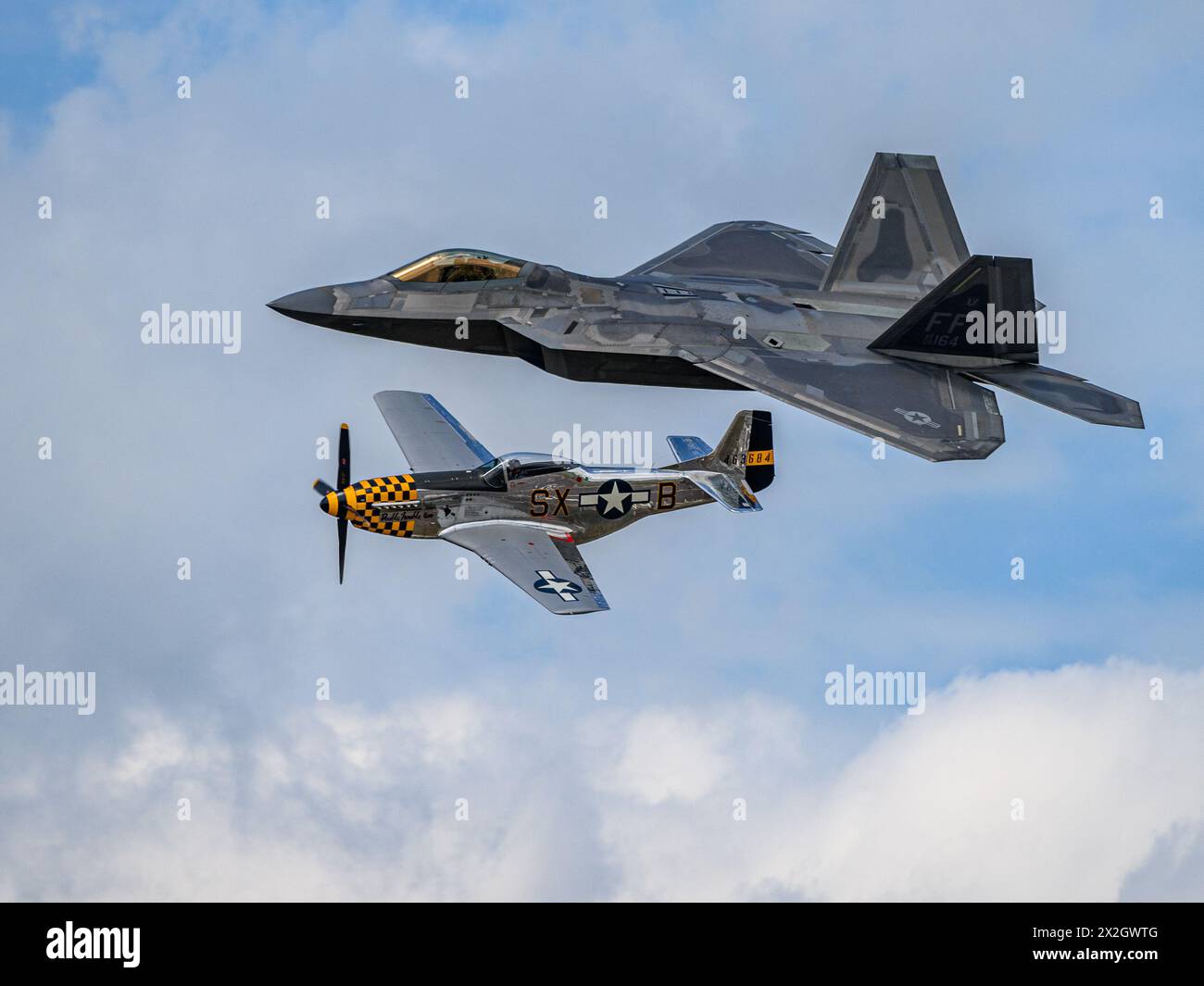 Sanford, FL, USA. 21st Apr, 2024. Lockheed Martin/Boeing F-22 Raptor ...