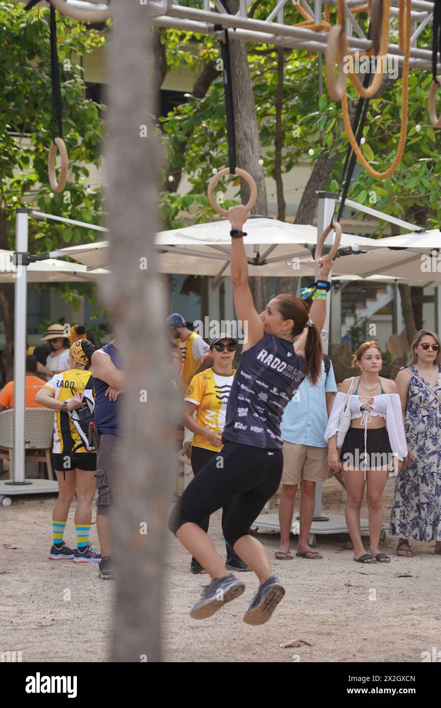 Guanacaste ,Costa Rica: 04 20 2024: Intrepid race, Spartan Race, strong ...