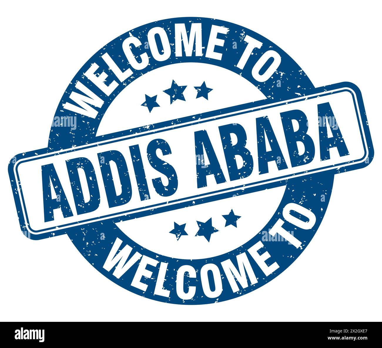 Welcome to Addis Ababa stamp. Addis Ababa round sign isolated on white ...
