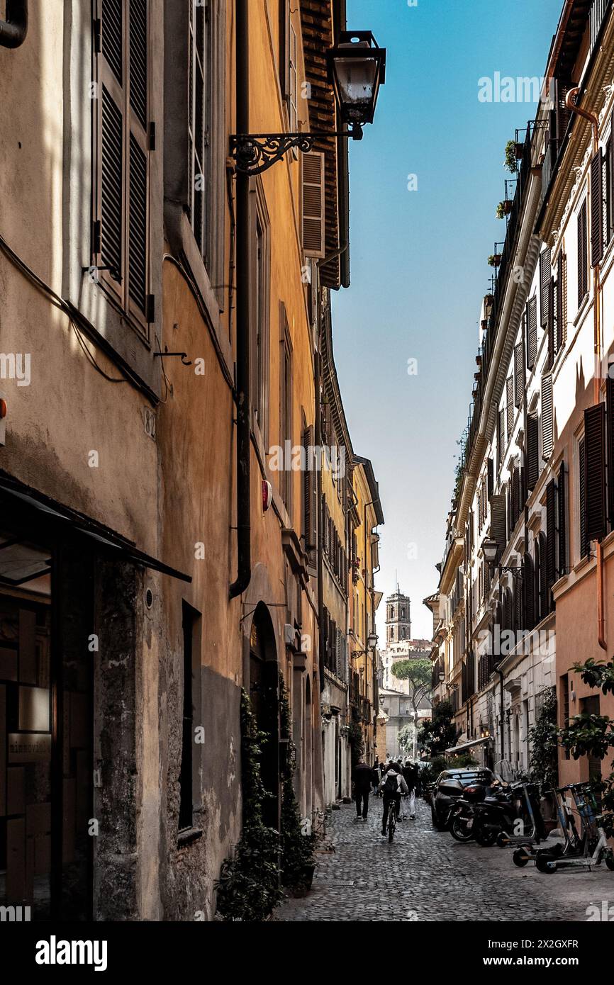 Roma walks hi-res stock photography and images - Alamy