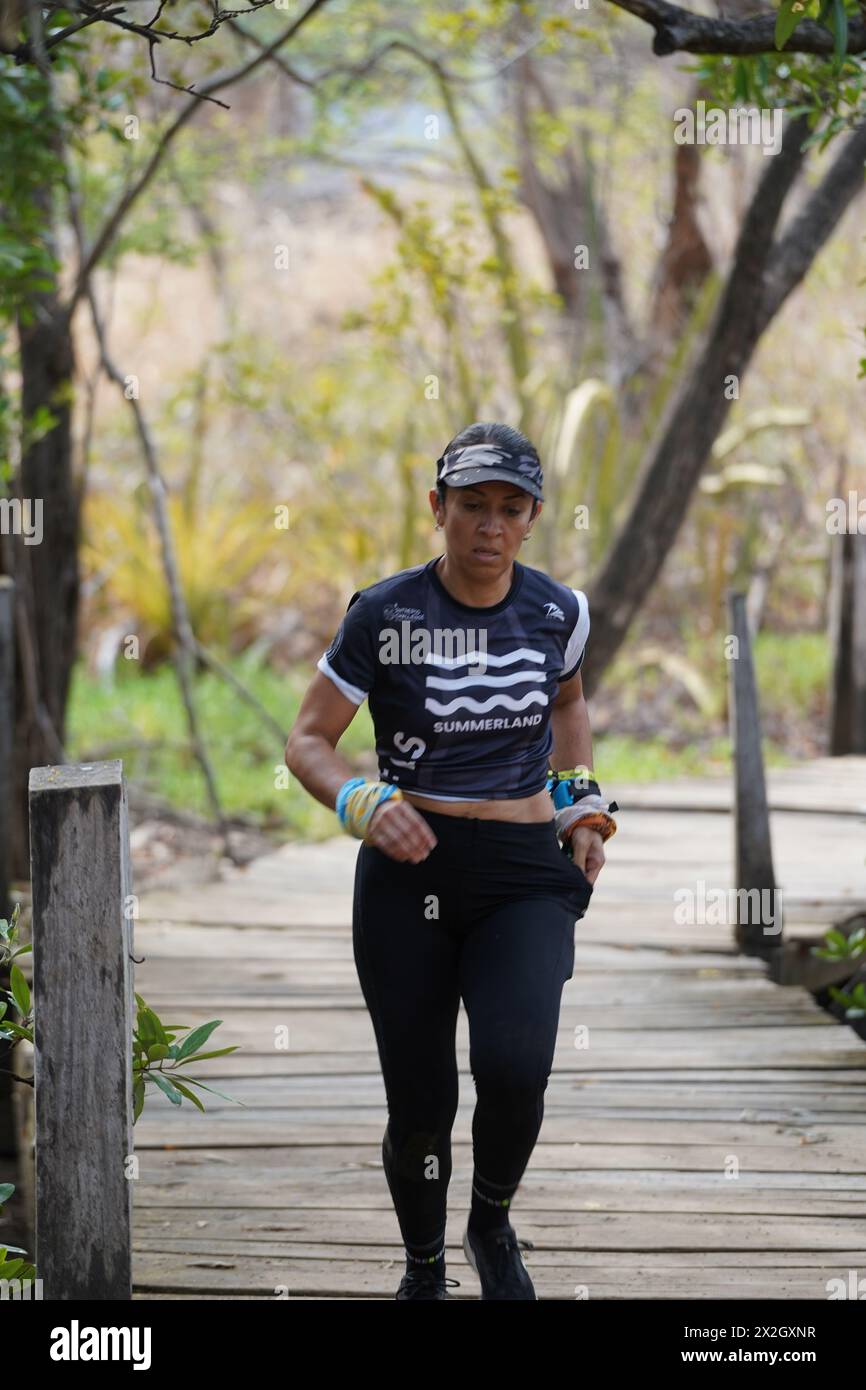 Guanacaste ,Costa Rica: 04 20 2024: Intrepid race, Spartan Race, strong ...