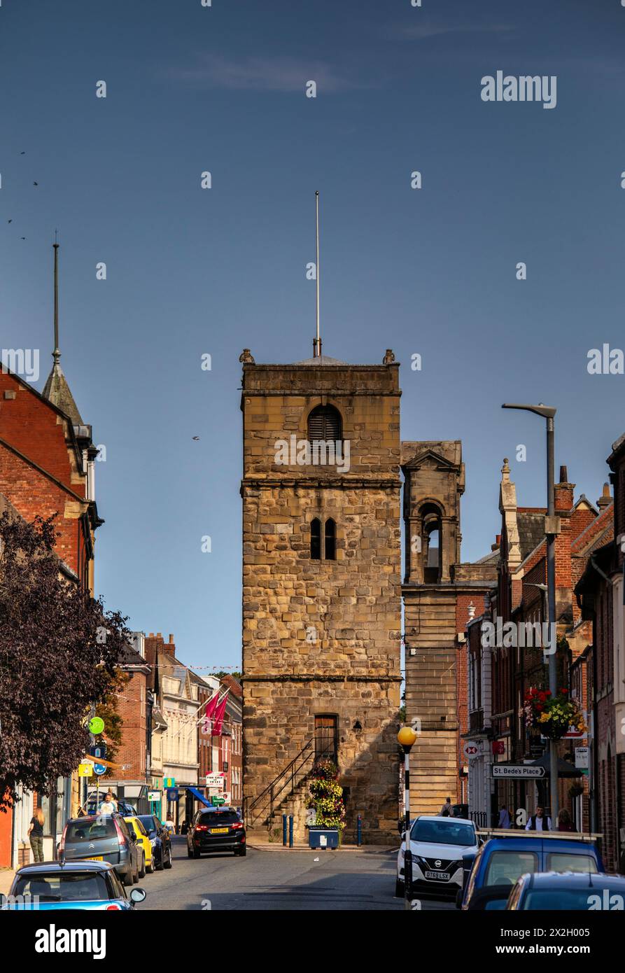 Morpeth, a historic market town in Northumberland, England Stock Photo ...