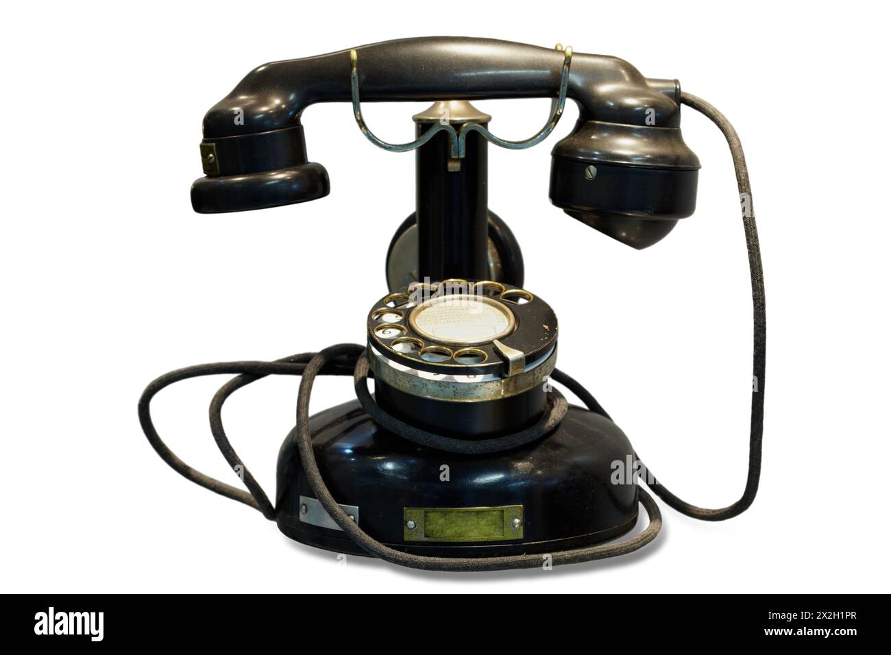 Old fashion phone Cut Out Stock Images & Pictures - Alamy