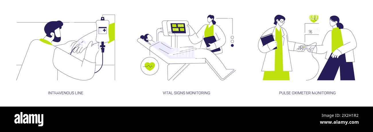 Emergency room abstract concept vector illustrations Stock Vector Image ...