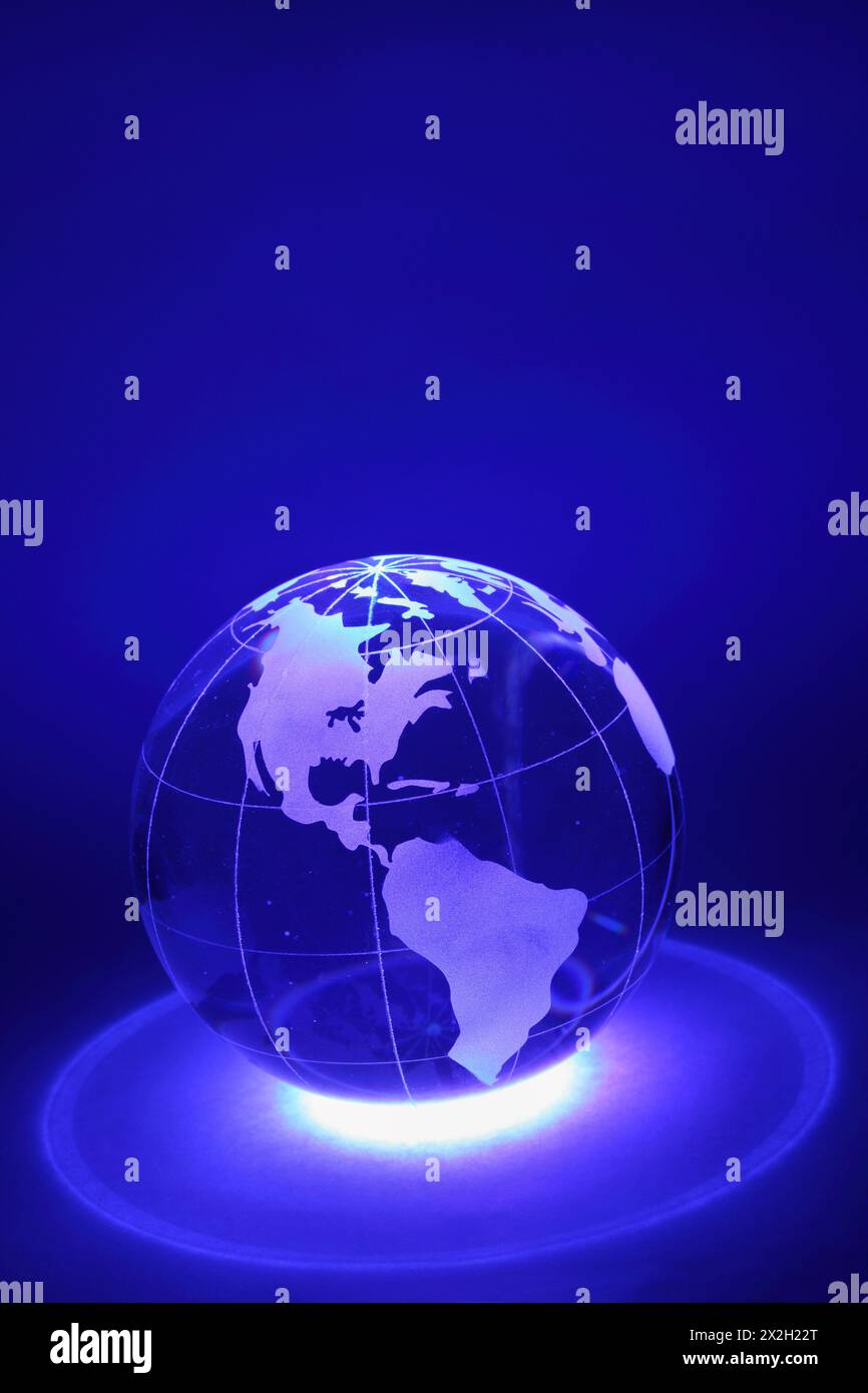 Globe from north pole hi-res stock photography and images - Alamy