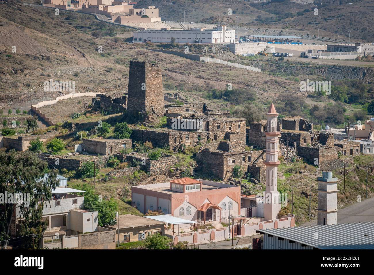 An ancient historical castle constructed using stones in ancient ...