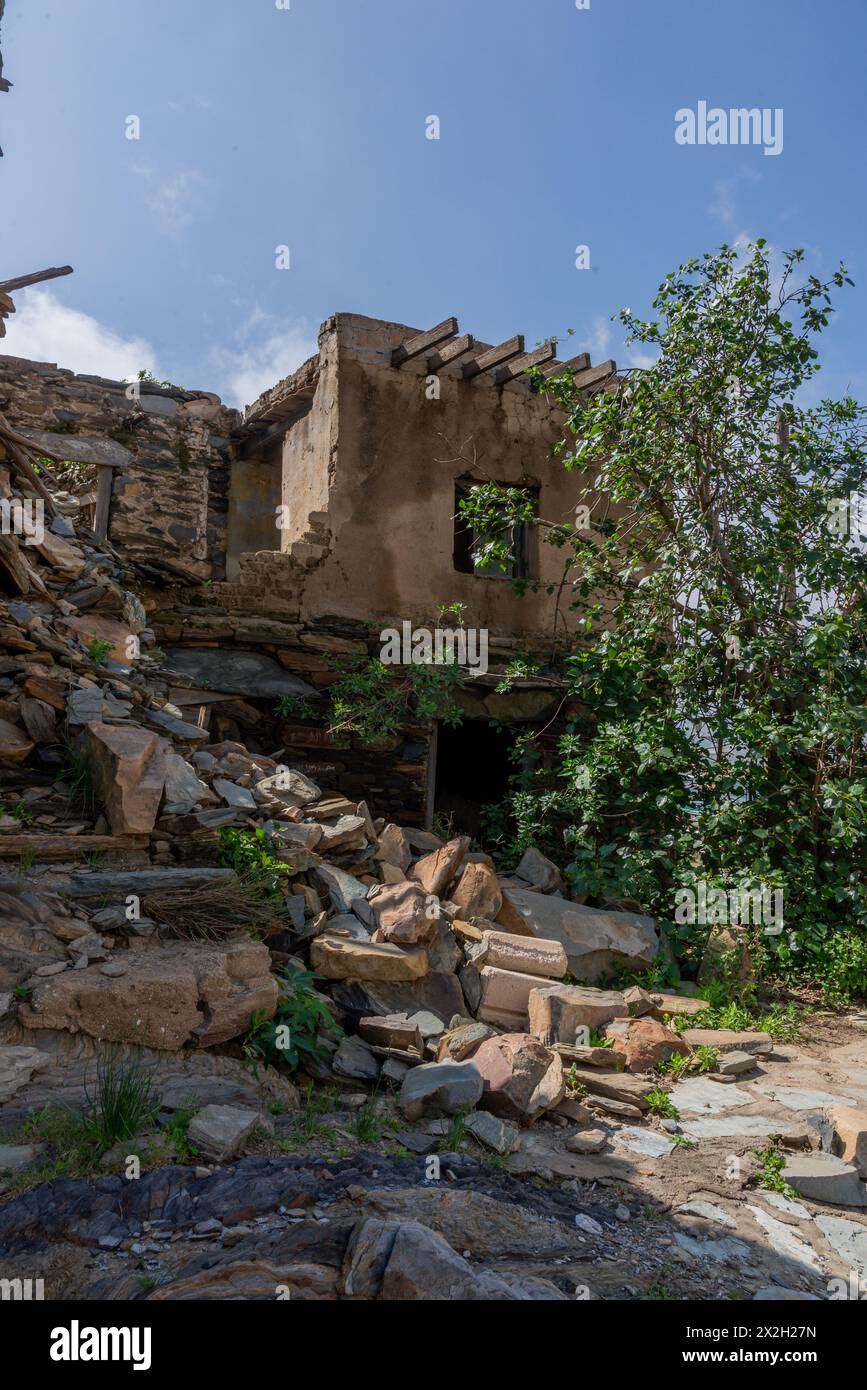 An ancient historical castle constructed using stones in ancient ...