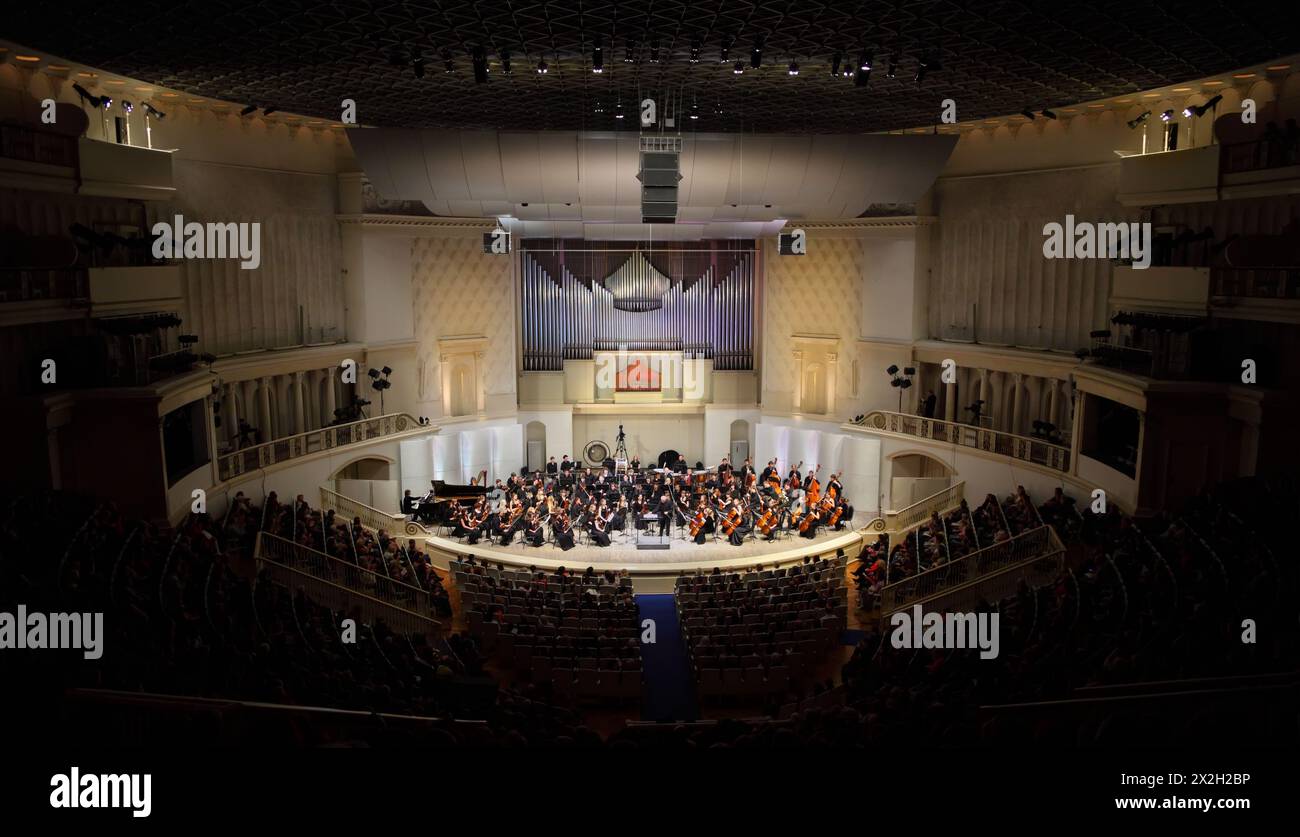 Tchaikovsky hall moscow hi-res stock photography and images - Alamy
