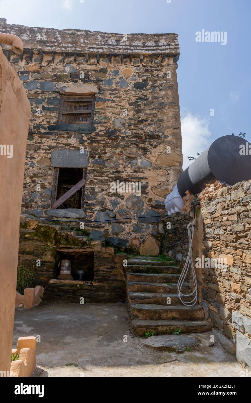 An ancient historical castle constructed using stones in ancient ...