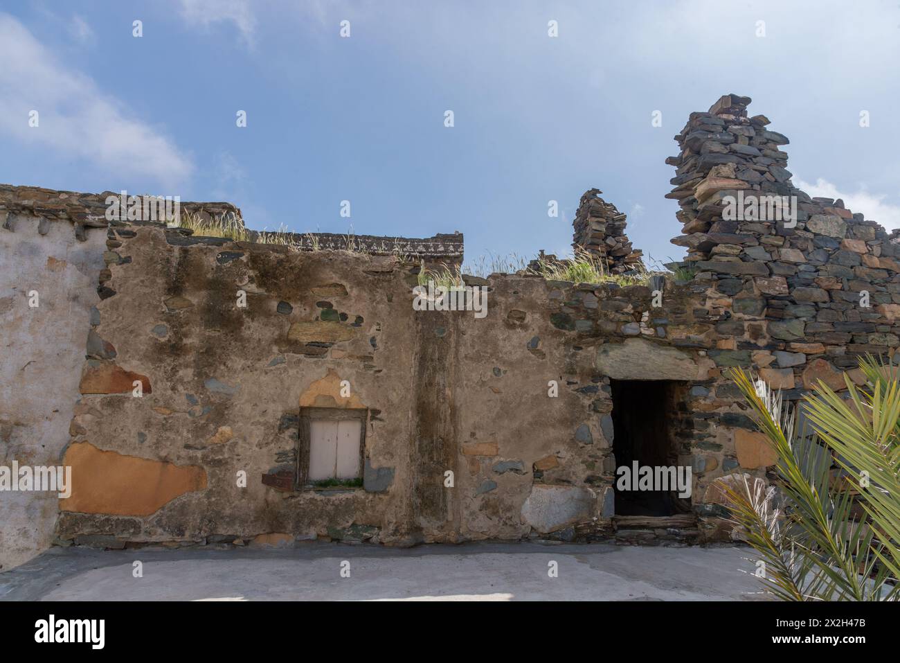 An ancient historical castle constructed using stones in ancient ...