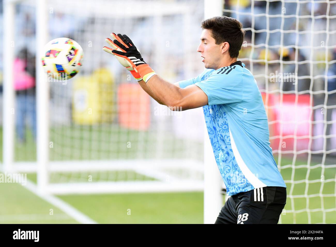 Columbus, Ohio, USA. 20th Apr, 2024. Columbus Crew goalkeeper Patrick ...