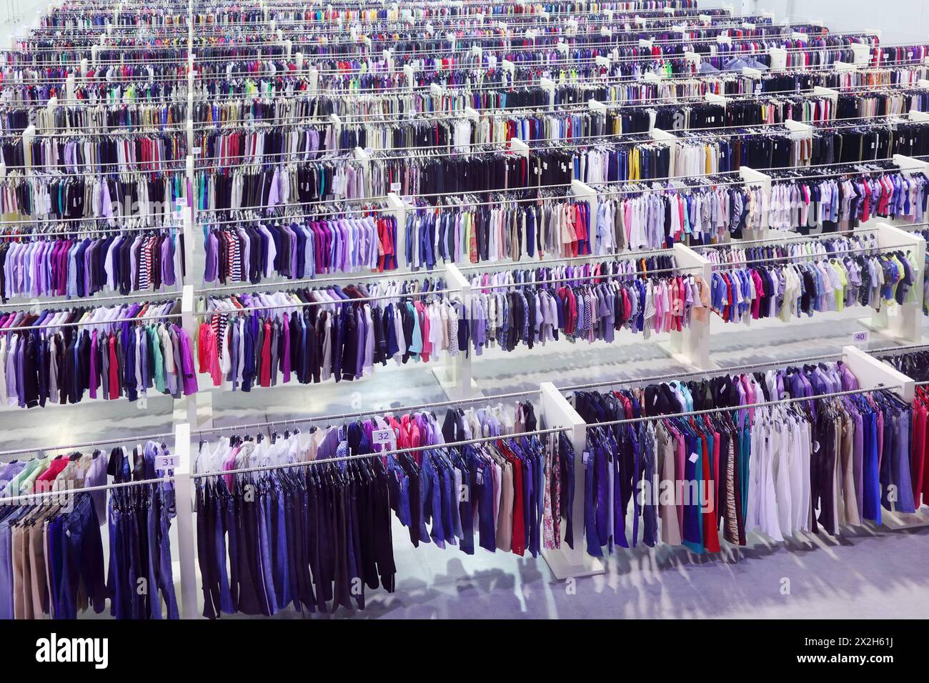 Apparel size range hi-res stock photography and images - Alamy