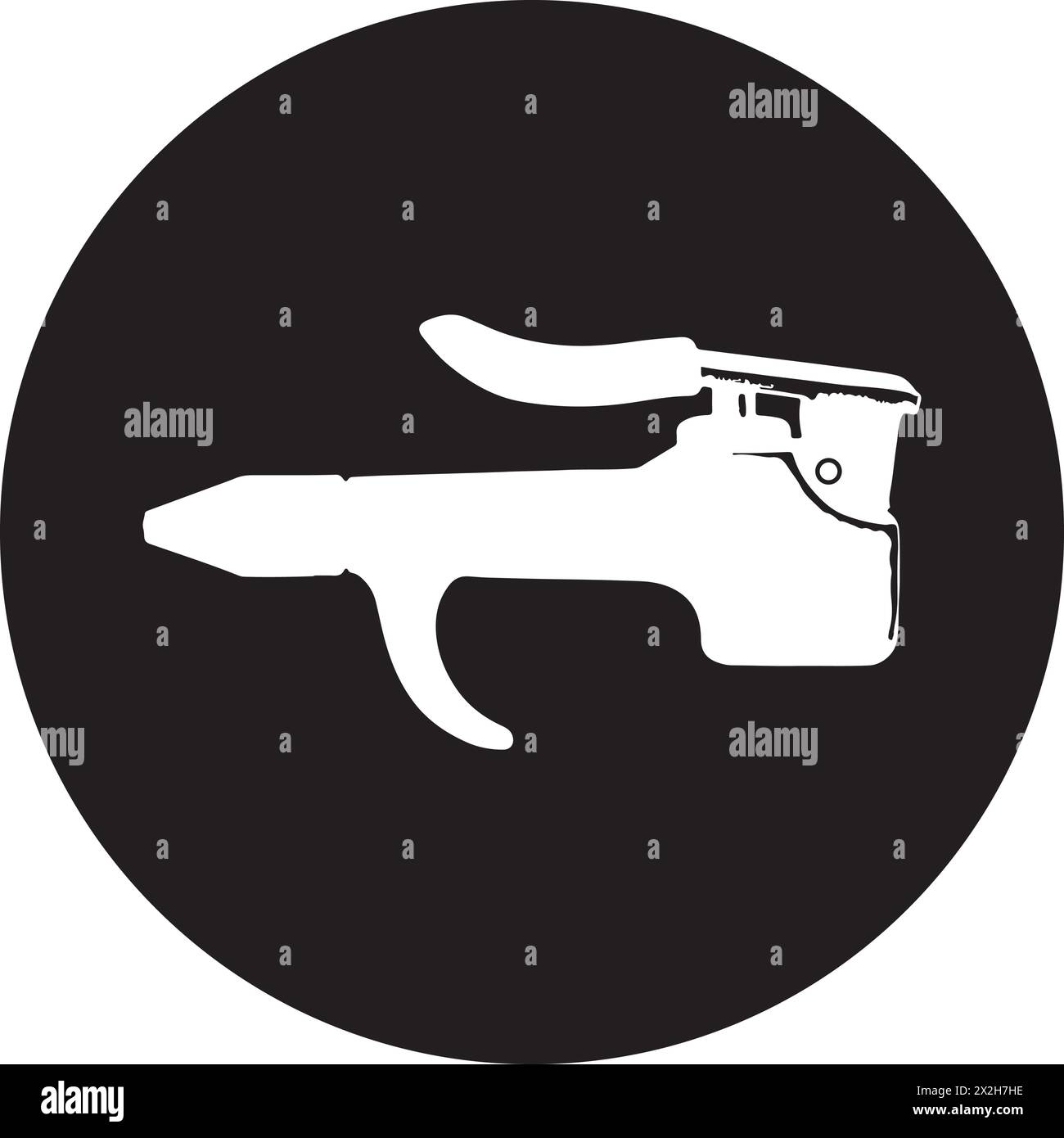 Compressed air drill Stock Vector Images - Alamy