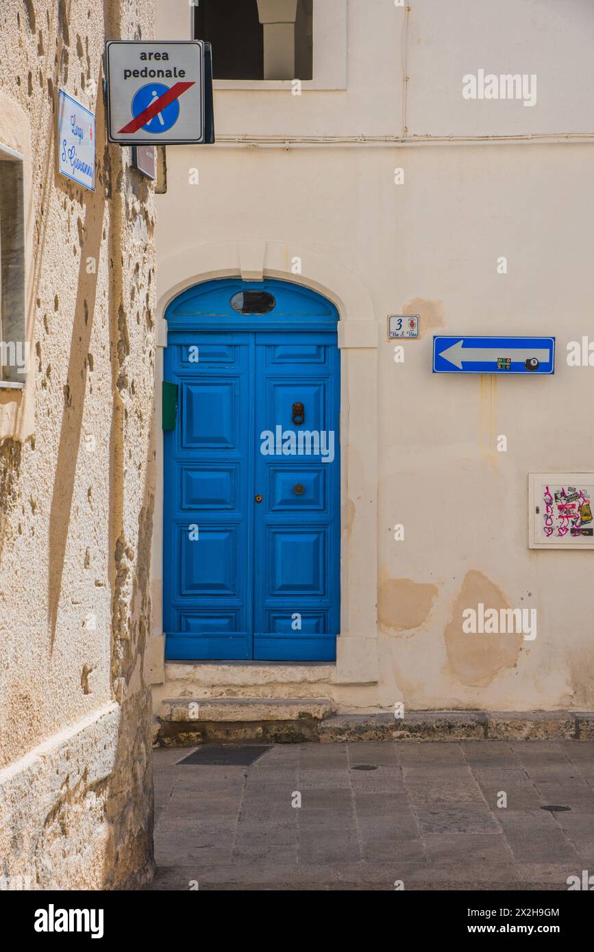 Scenic sight in Monopoli, Bari Province, Puglia (Apulia), southern ...