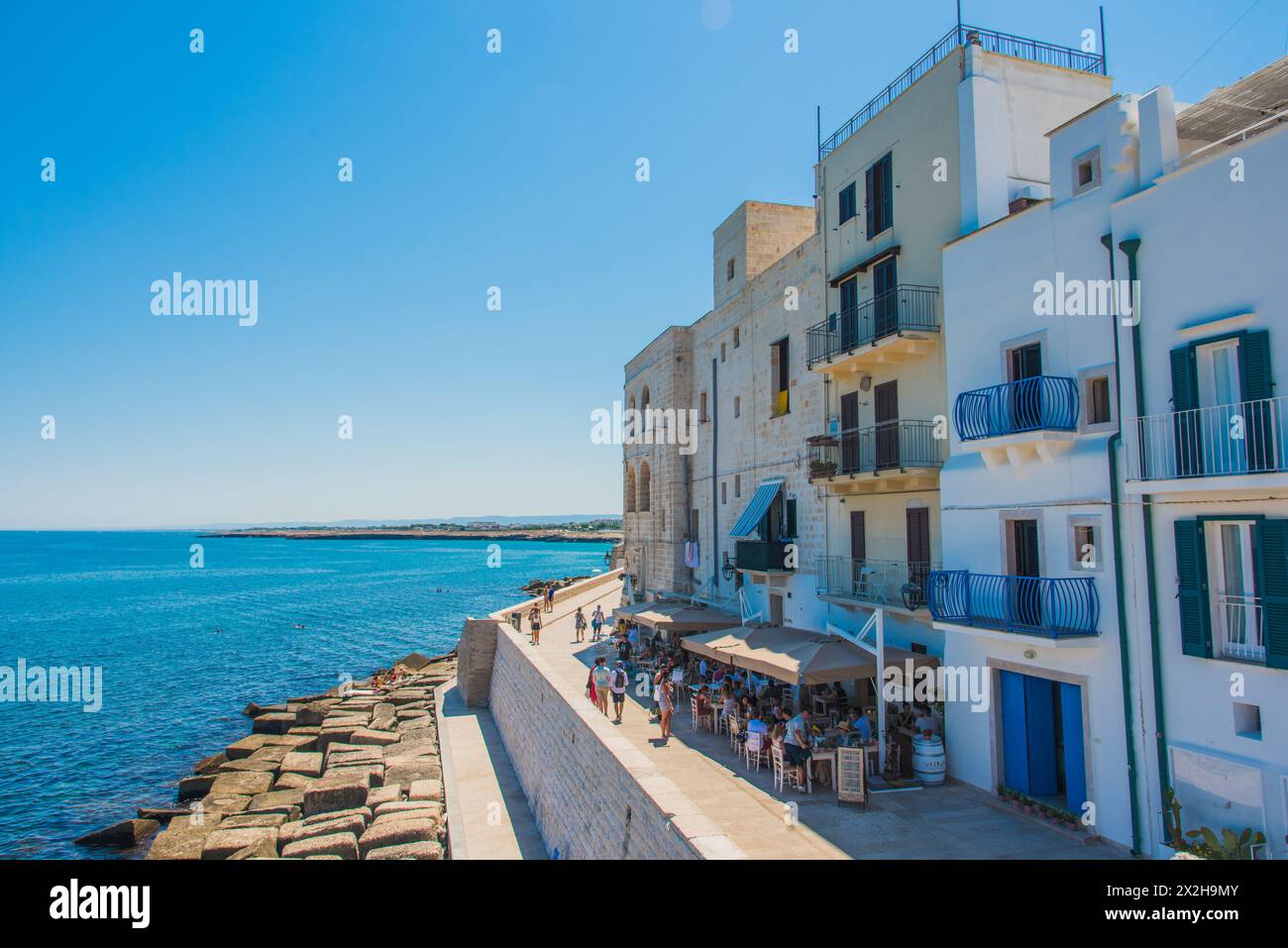 Scenic sight in Monopoli, Bari Province, Puglia (Apulia), southern ...