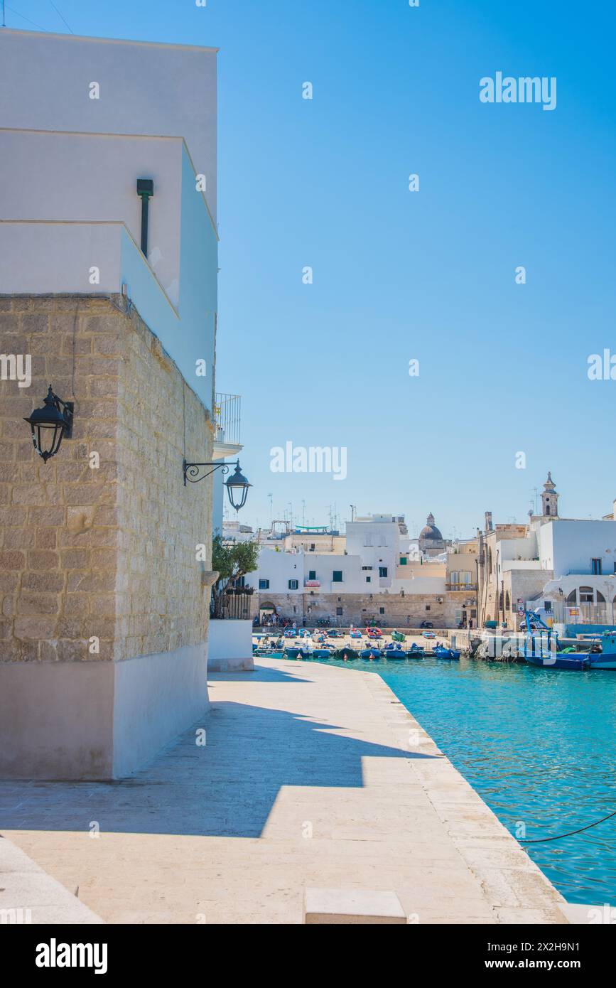 Scenic sight in Monopoli, Bari Province, Puglia (Apulia), southern ...